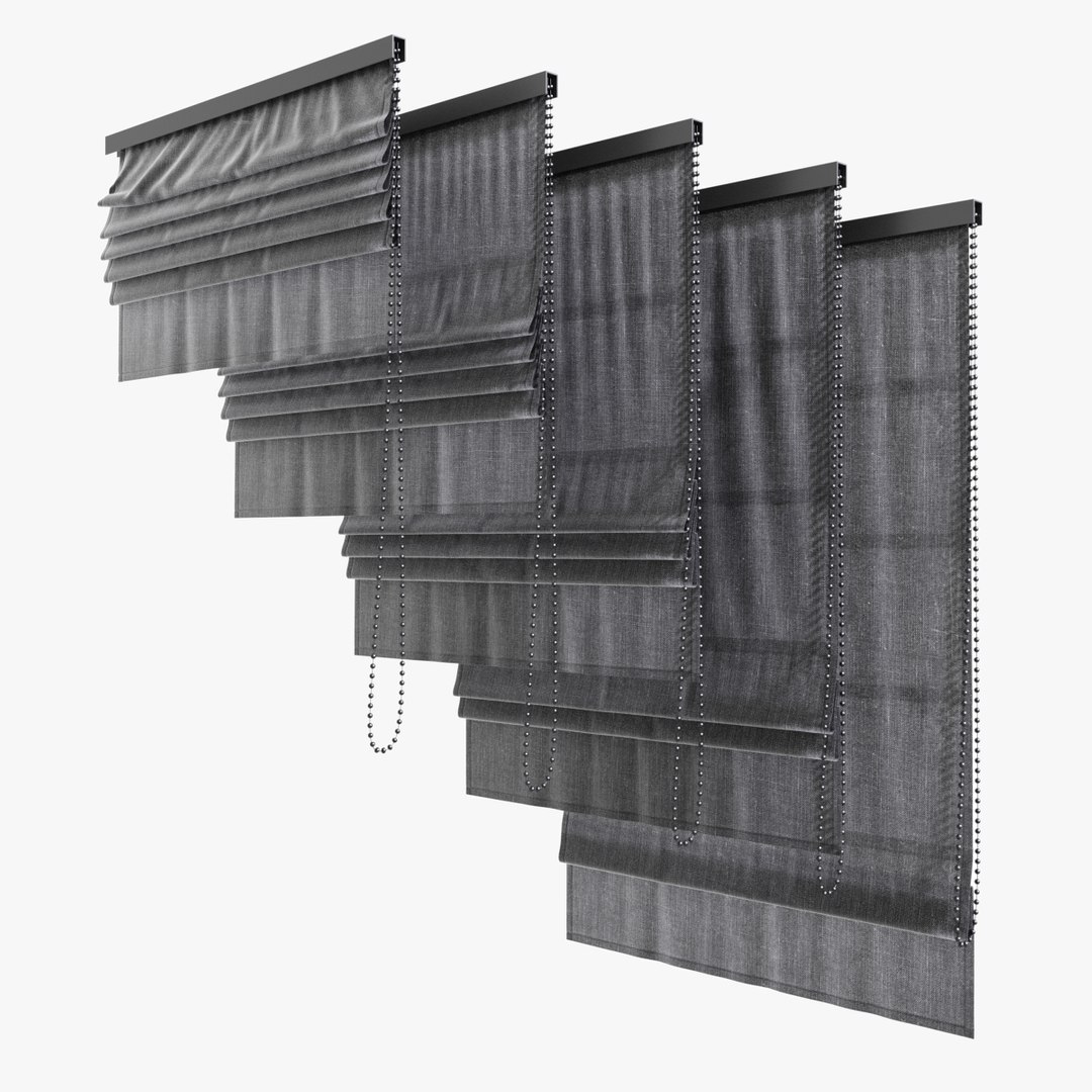 Roman Blind 3D Model - TurboSquid 1699953