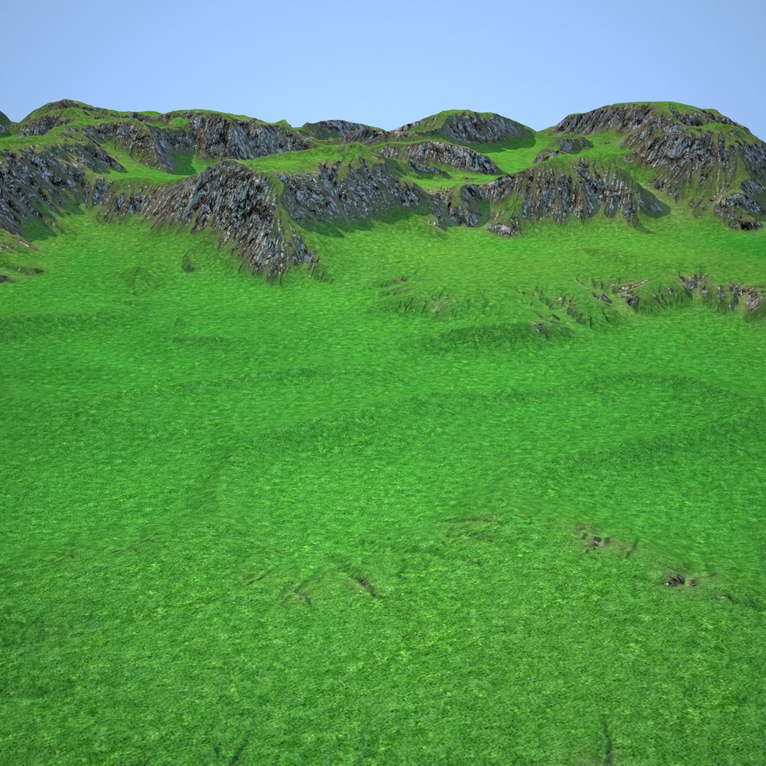3d model terrain