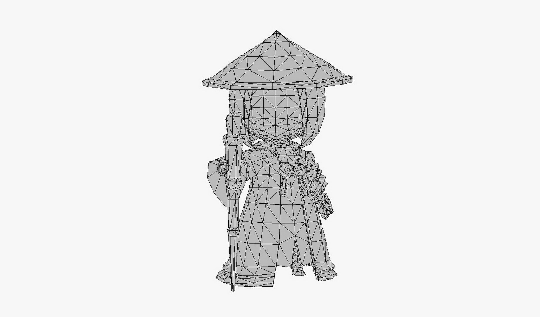 3D Three Kingdoms - Pang Tong Model - TurboSquid 2015090