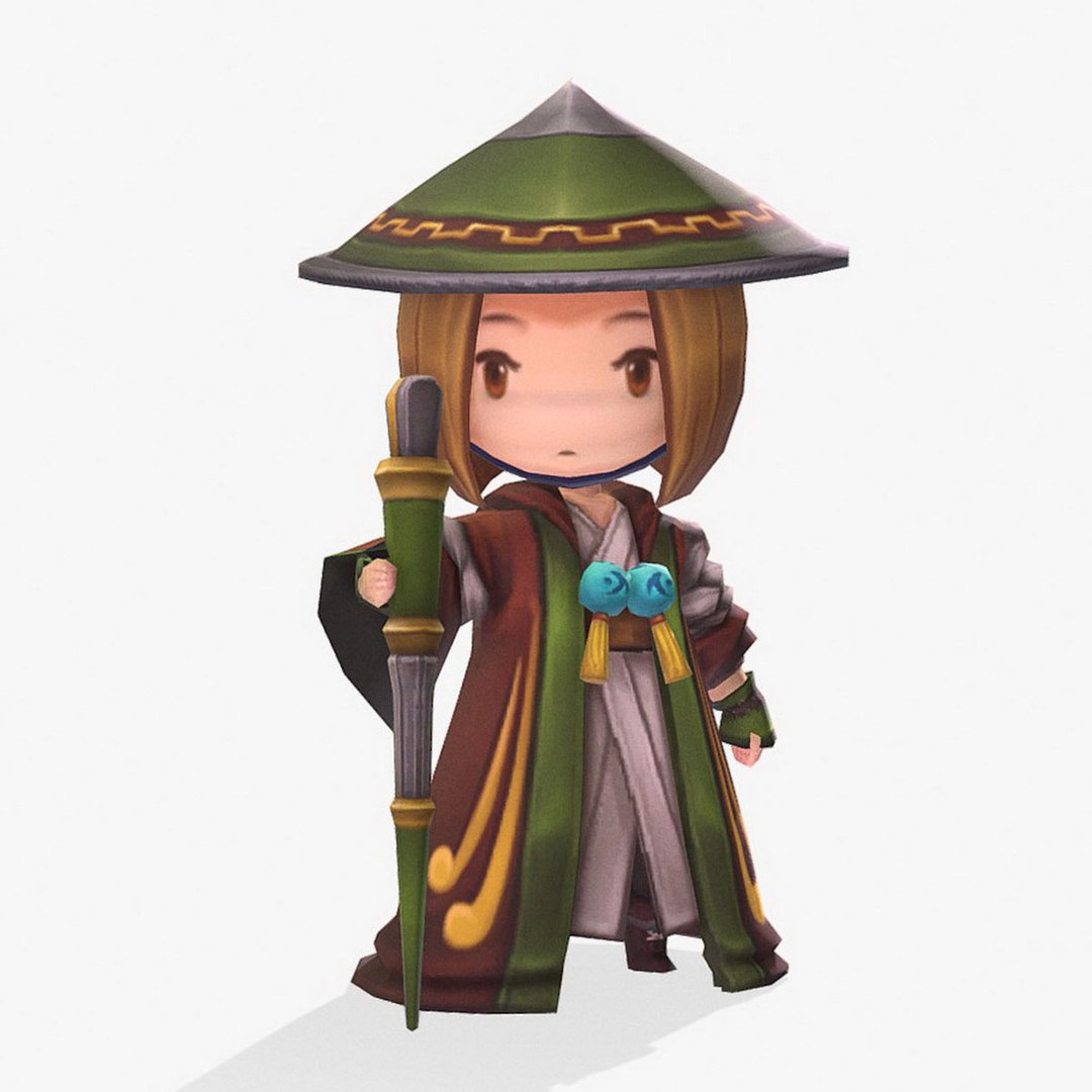 3D Three Kingdoms - Pang Tong model - TurboSquid 2015090