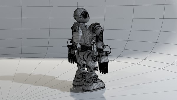 3d model robot robosapien