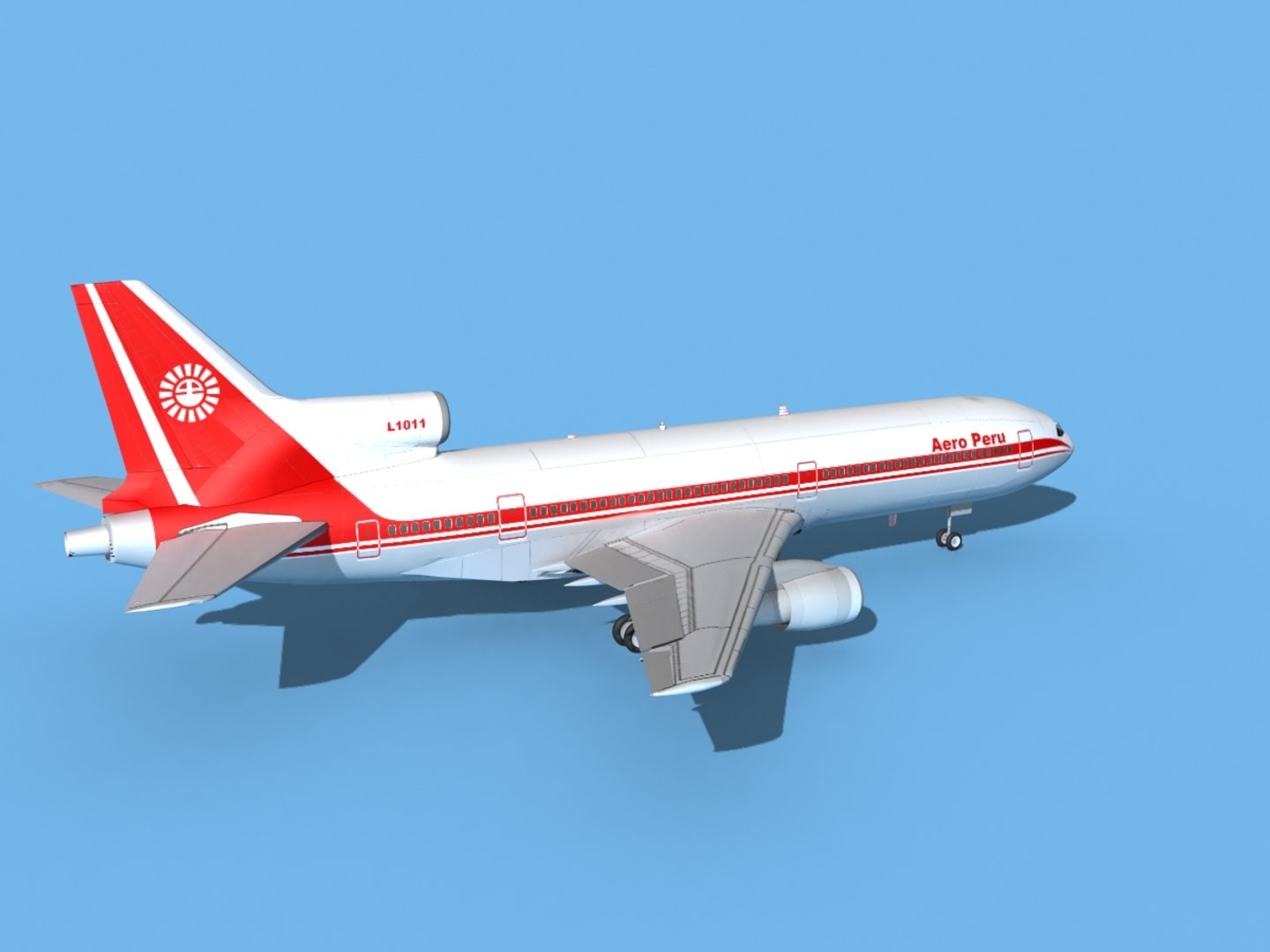 3D lockheed l-1011-10 - TurboSquid 1488824