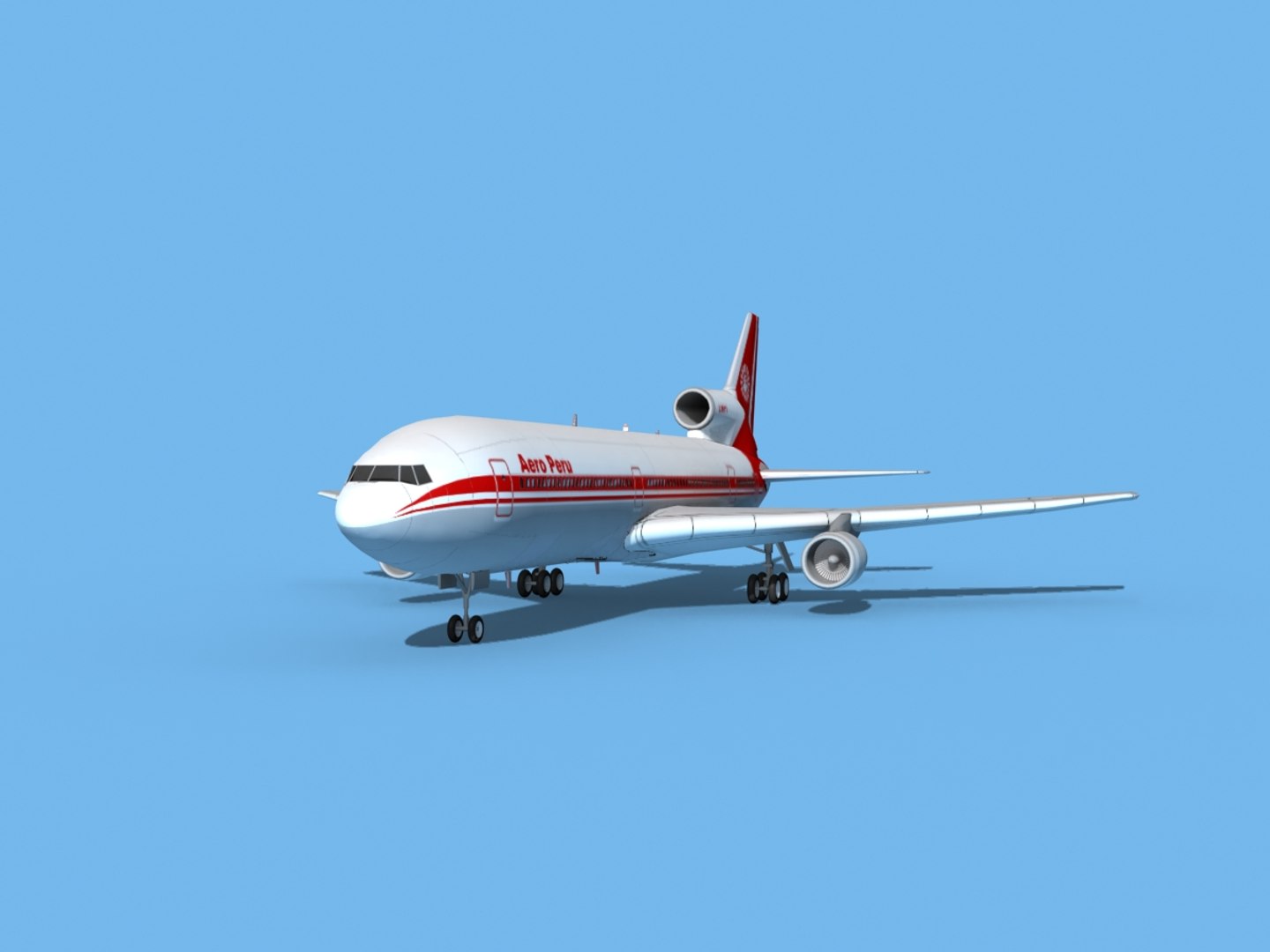 3D lockheed l-1011-10 - TurboSquid 1488824