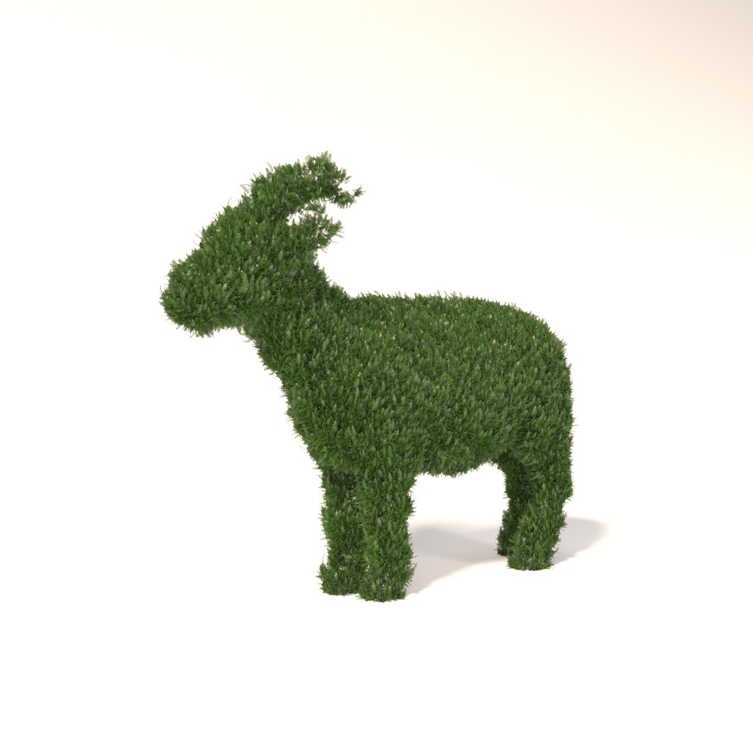 3D Bush Goat - TurboSquid 1900521