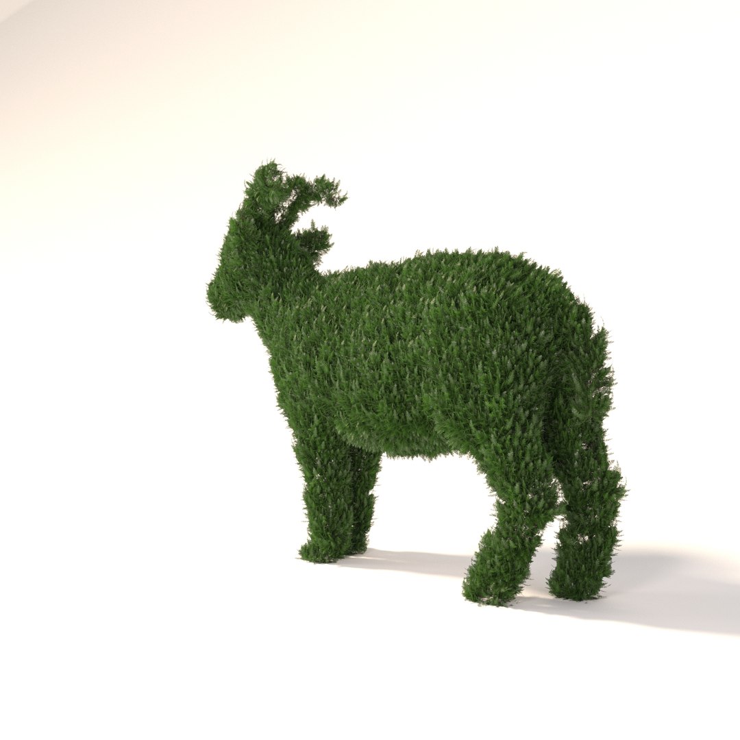 3D Bush Goat - TurboSquid 1900521