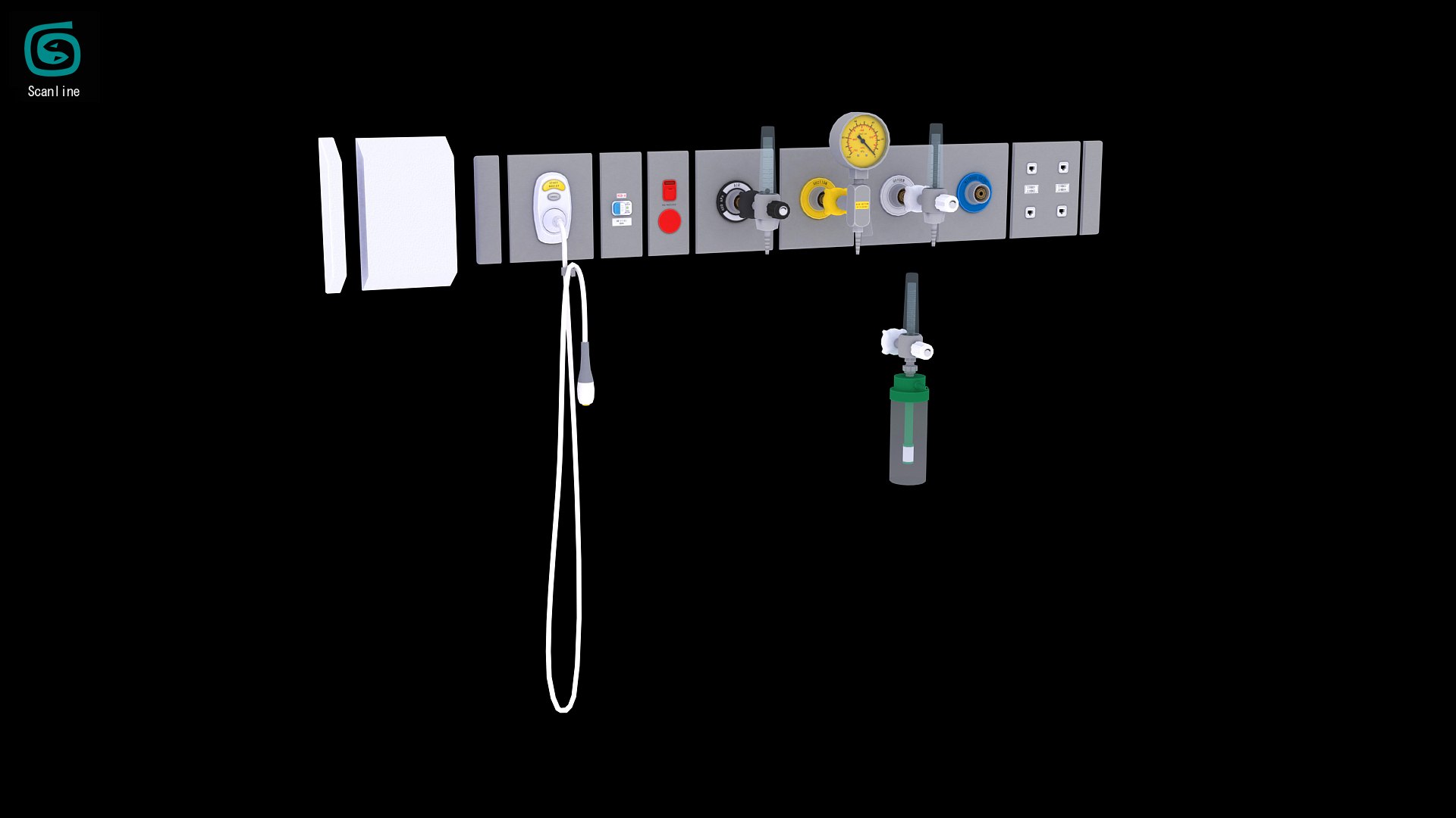3D Model Medical Services Panels 1 - TurboSquid 2315079