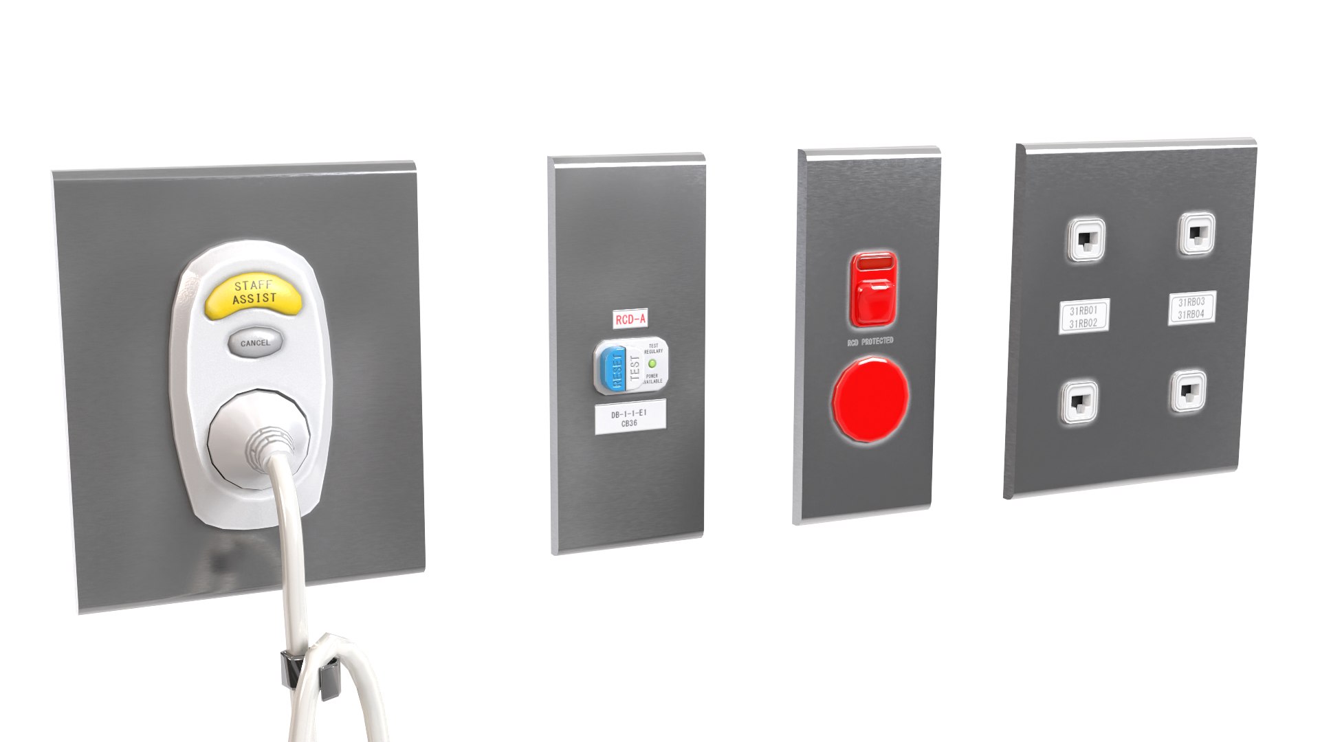 3D Model Medical Services Panels 1 - TurboSquid 2315079