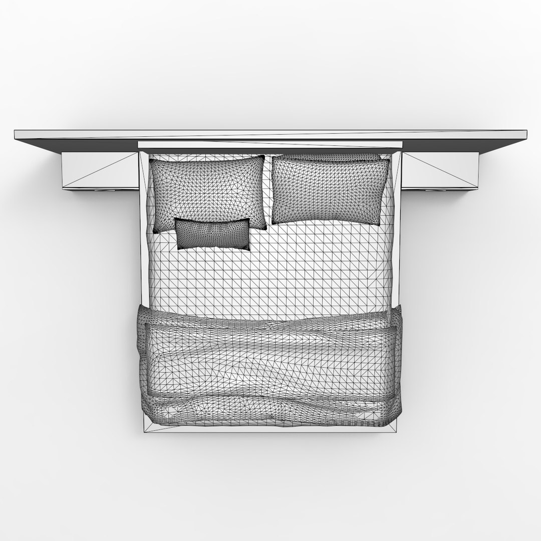 Bed Unreal Unity 3d Model