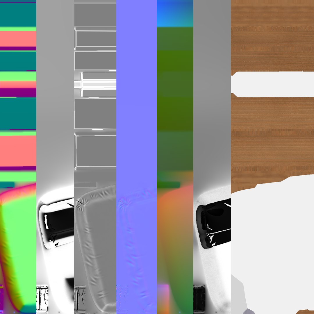 Bed Unreal Unity 3d Model