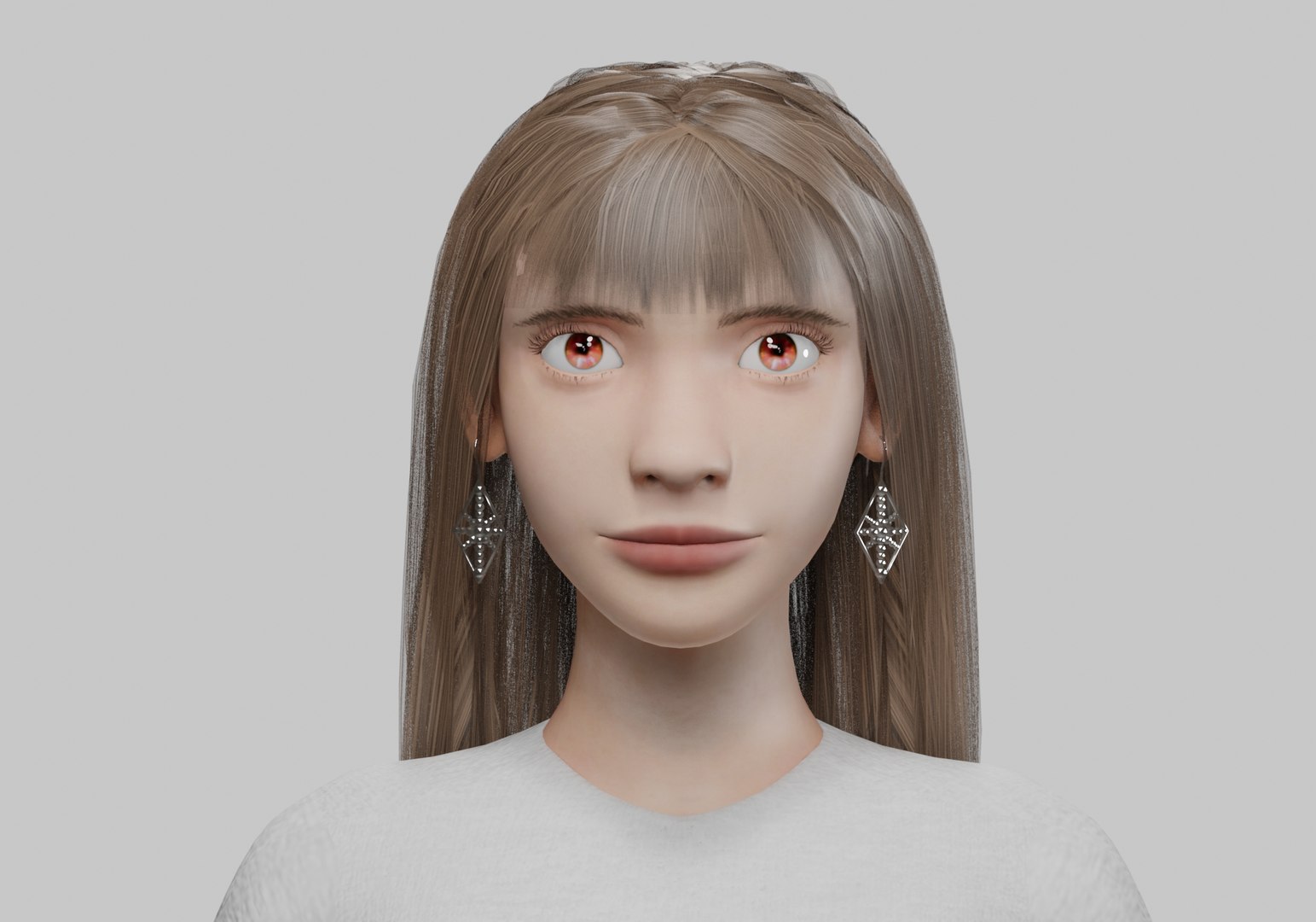 3D Model Young Cute Woman V37787 - TurboSquid 2265657
