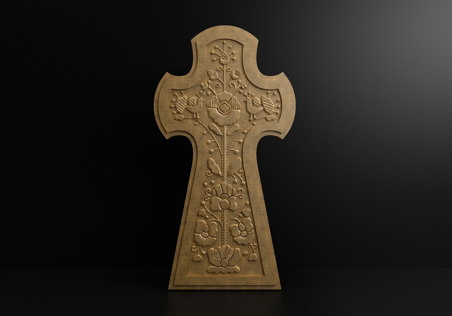 Ethnic Cross 3D Model - TurboSquid 1906098