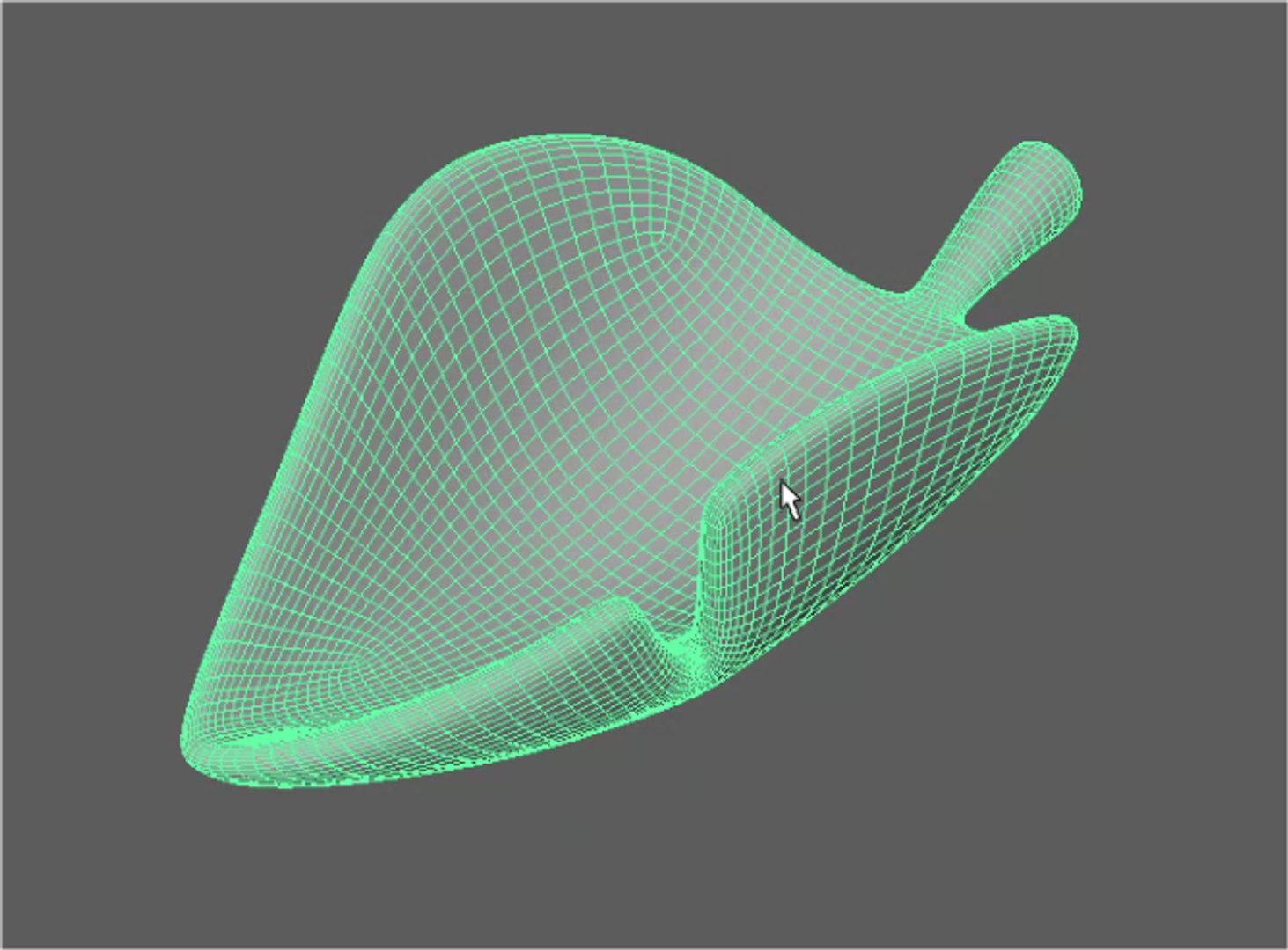 Curved Leaf Model - TurboSquid 1641948