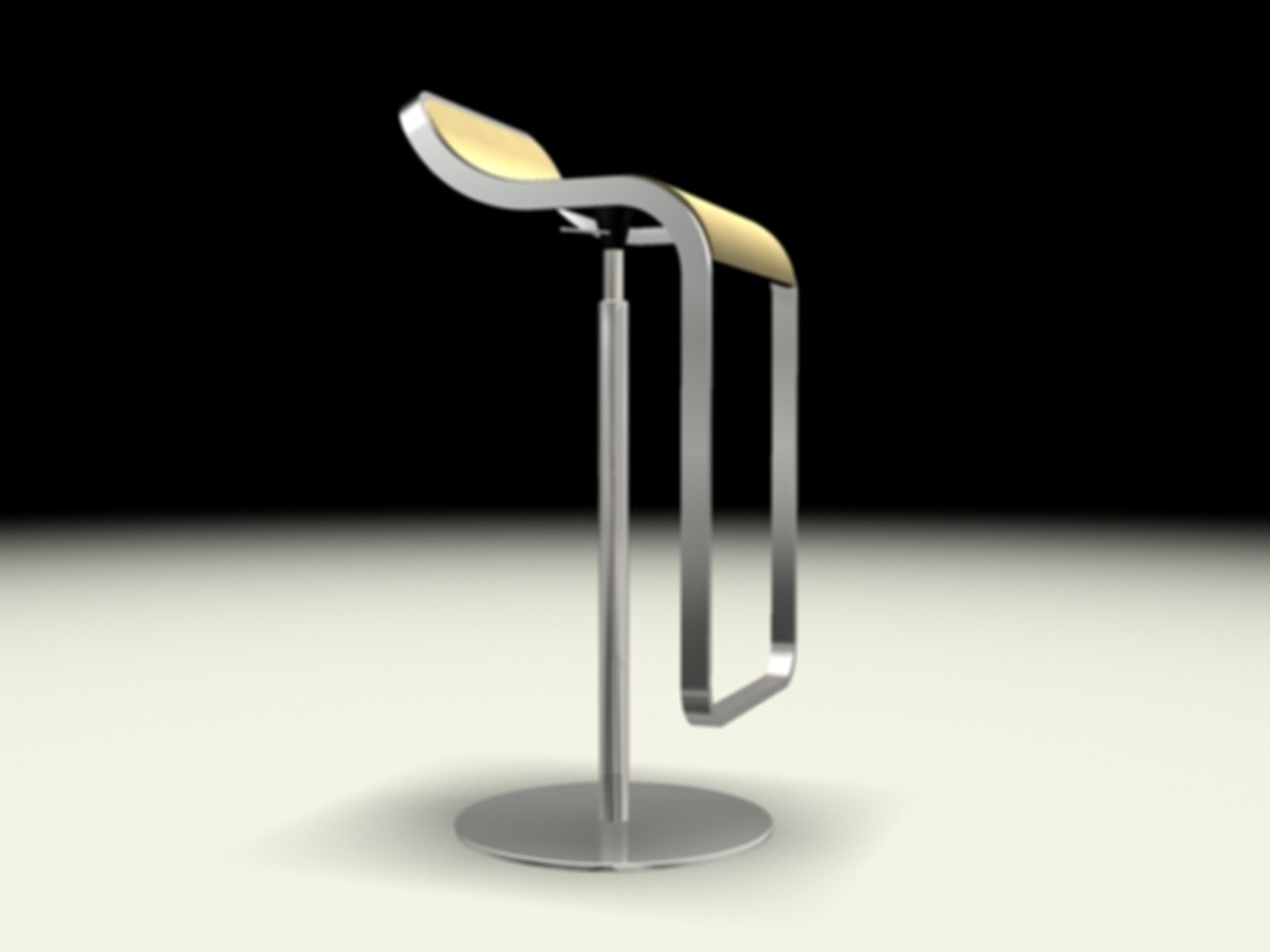 3d model lem piston stool