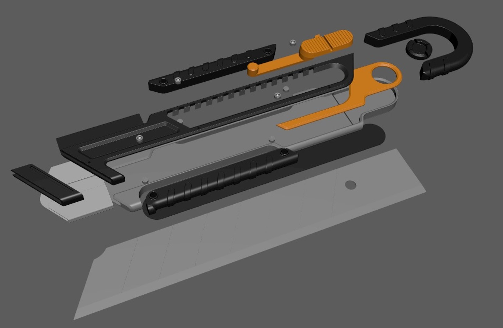 CUTTER BLADE TOOL 3D Model - TurboSquid 1782021