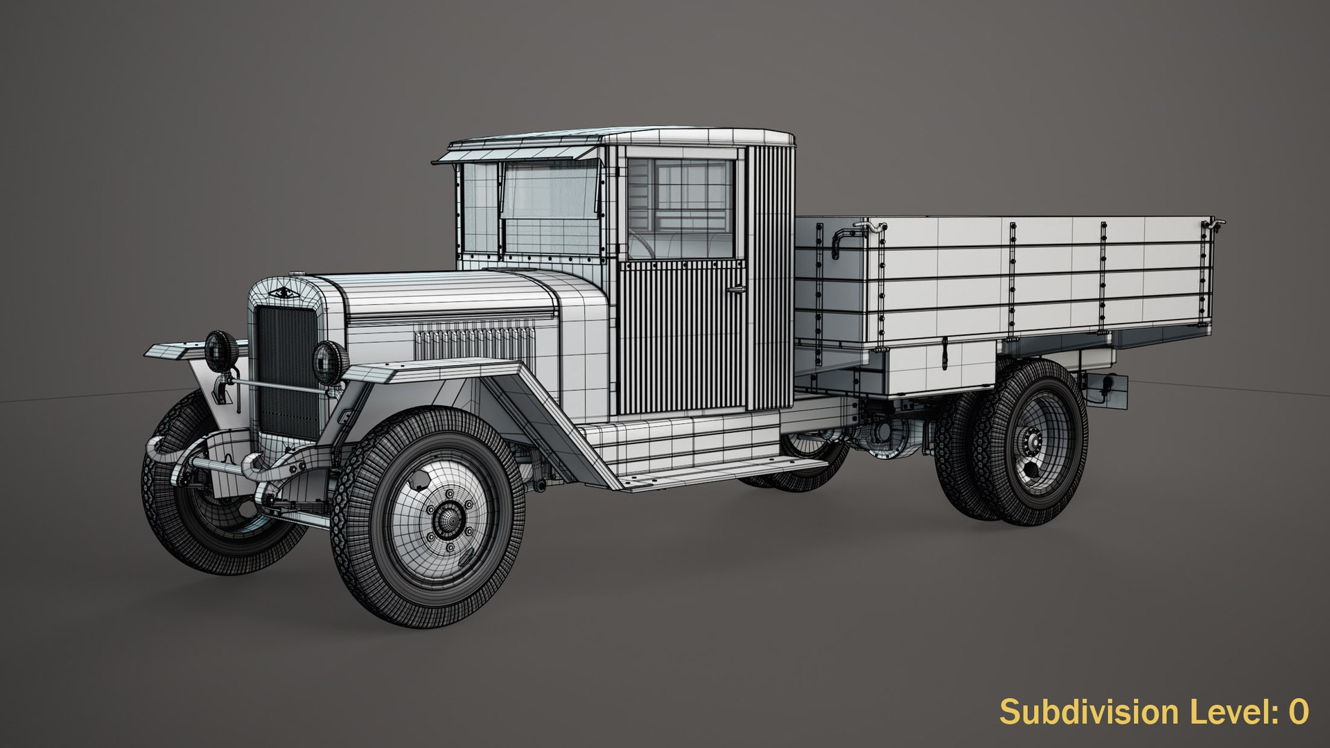 3D ZIS-5 Truck High-Poly Collection - TurboSquid 2208017