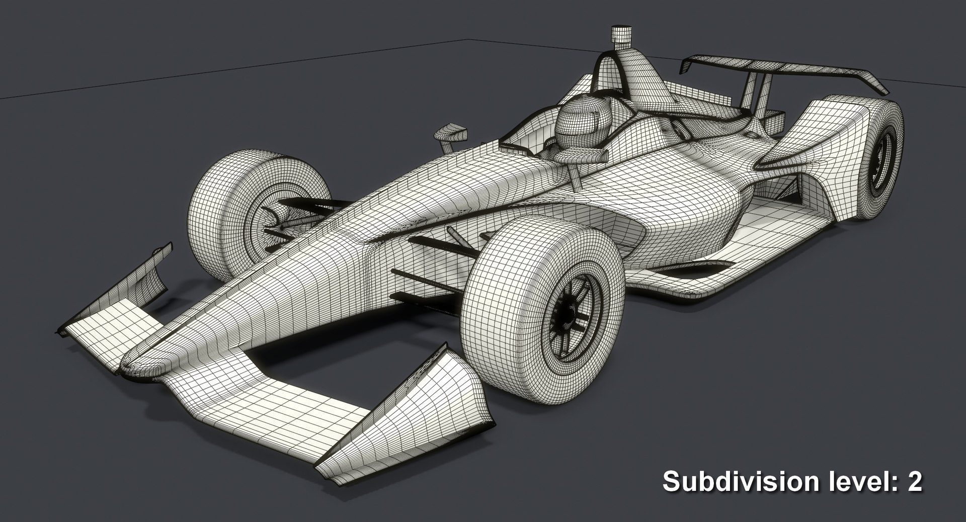 3D Indycar Season 2019 Speedway Model - TurboSquid 1400793