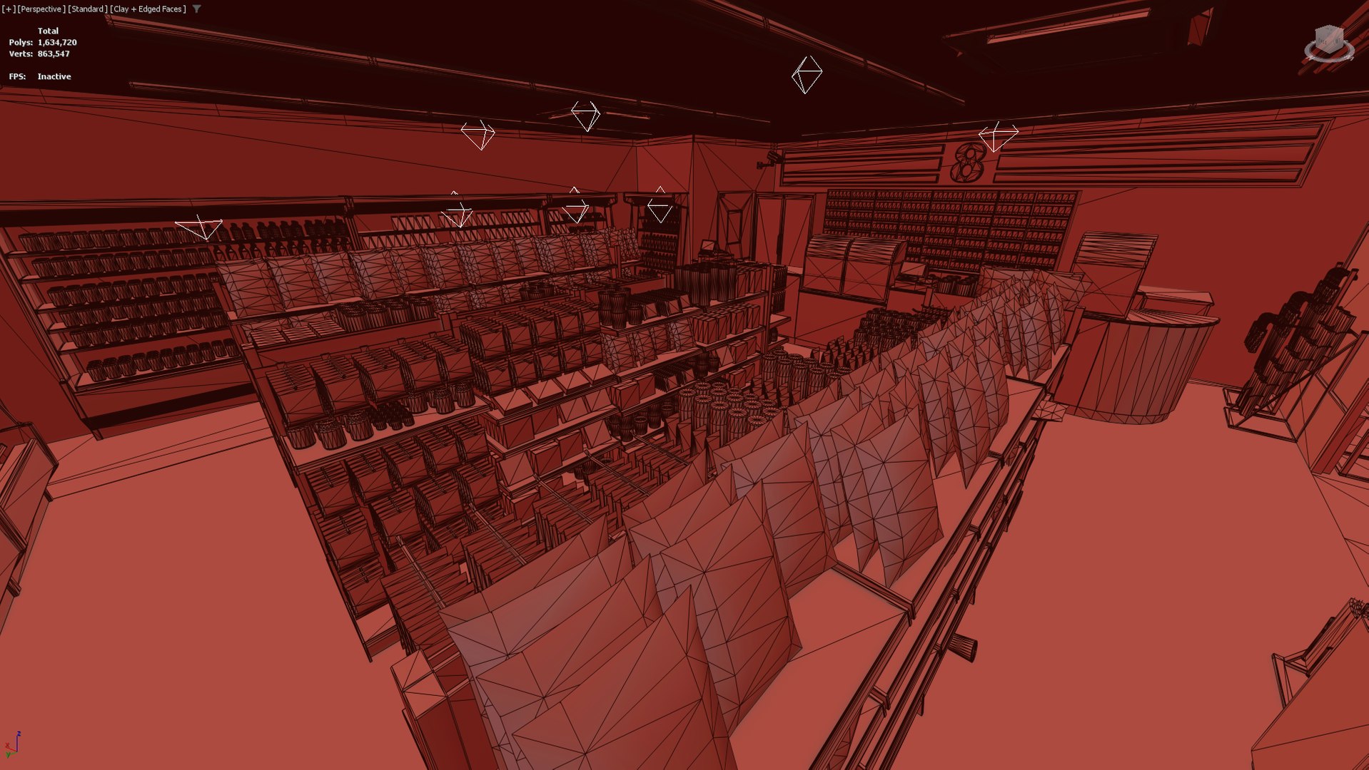 3D Japanese Convenience Store Model - TurboSquid 2137396