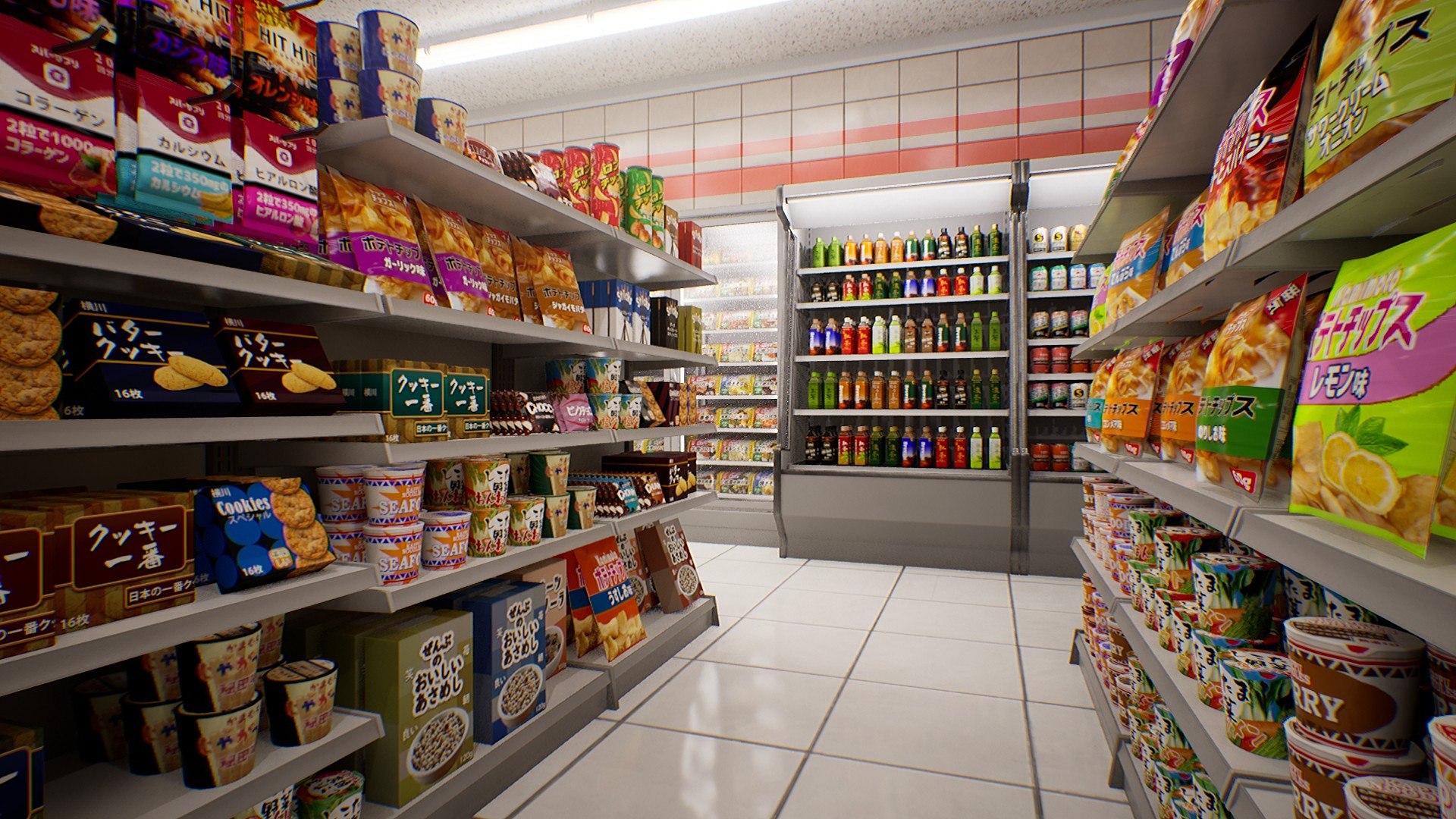3D Japanese Convenience Store Model - TurboSquid 2137396