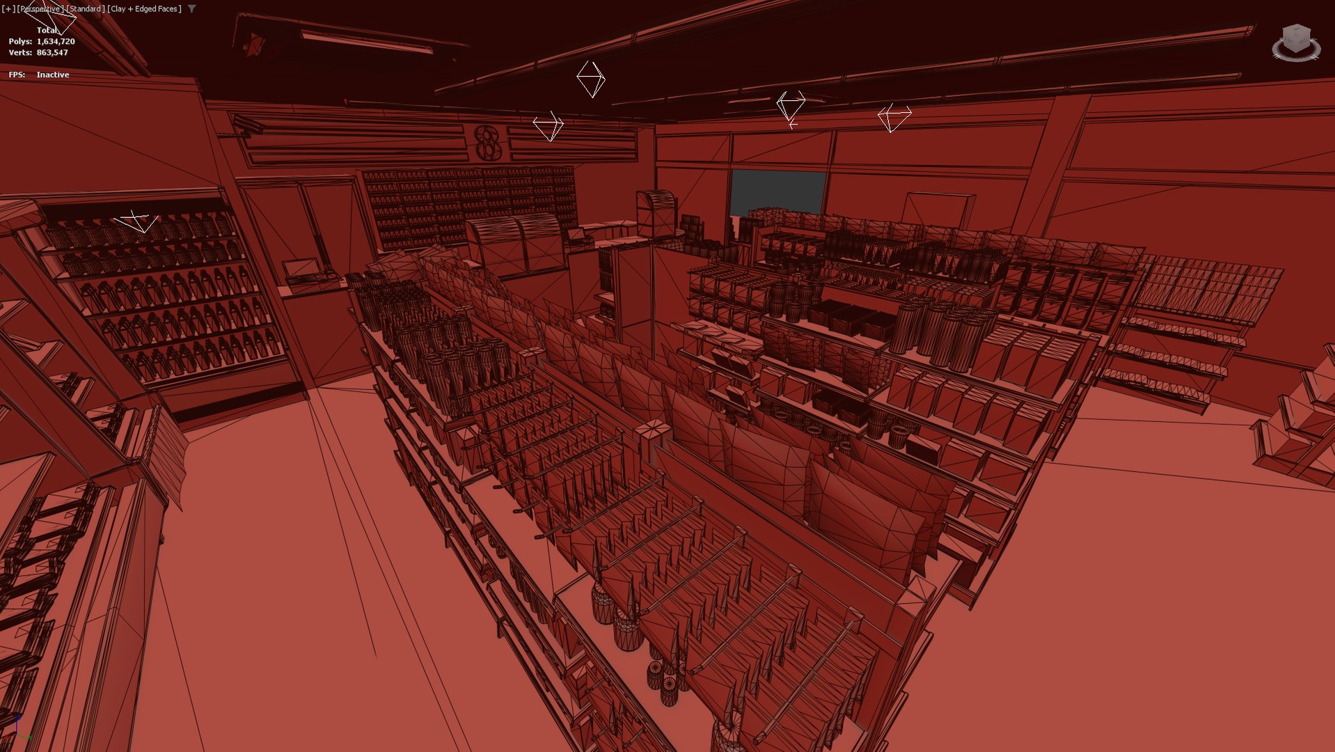 3D Japanese Convenience Store Model - TurboSquid 2137396