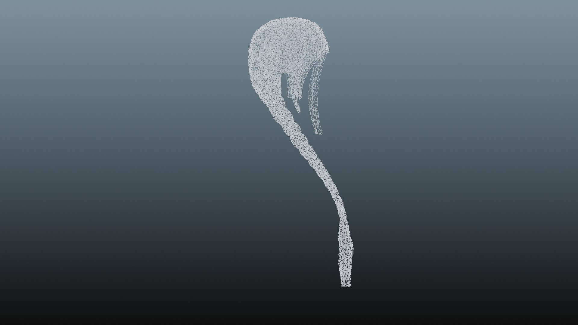 Female Braid Hair Low Poly 4 Colors 3D Model - TurboSquid 2129390