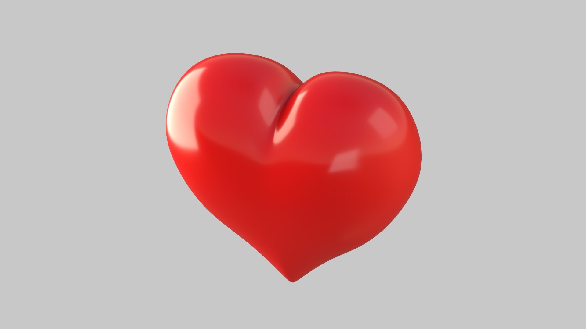 3D Heart Shape V04 Model - TurboSquid 2381001