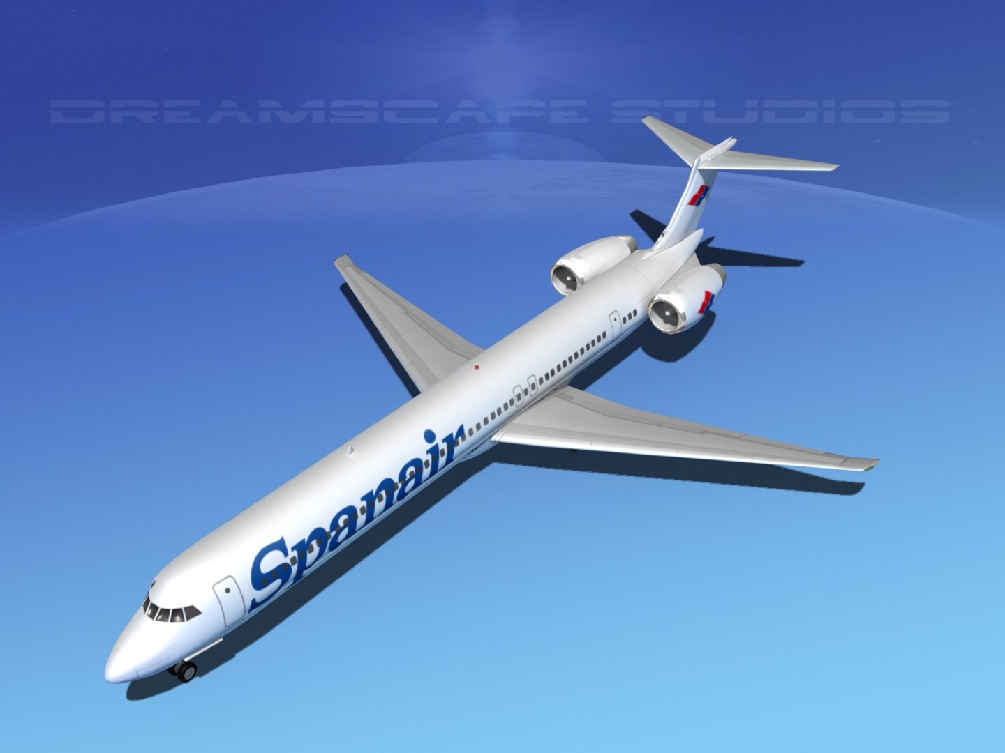 3d mcdonnell douglas md-80