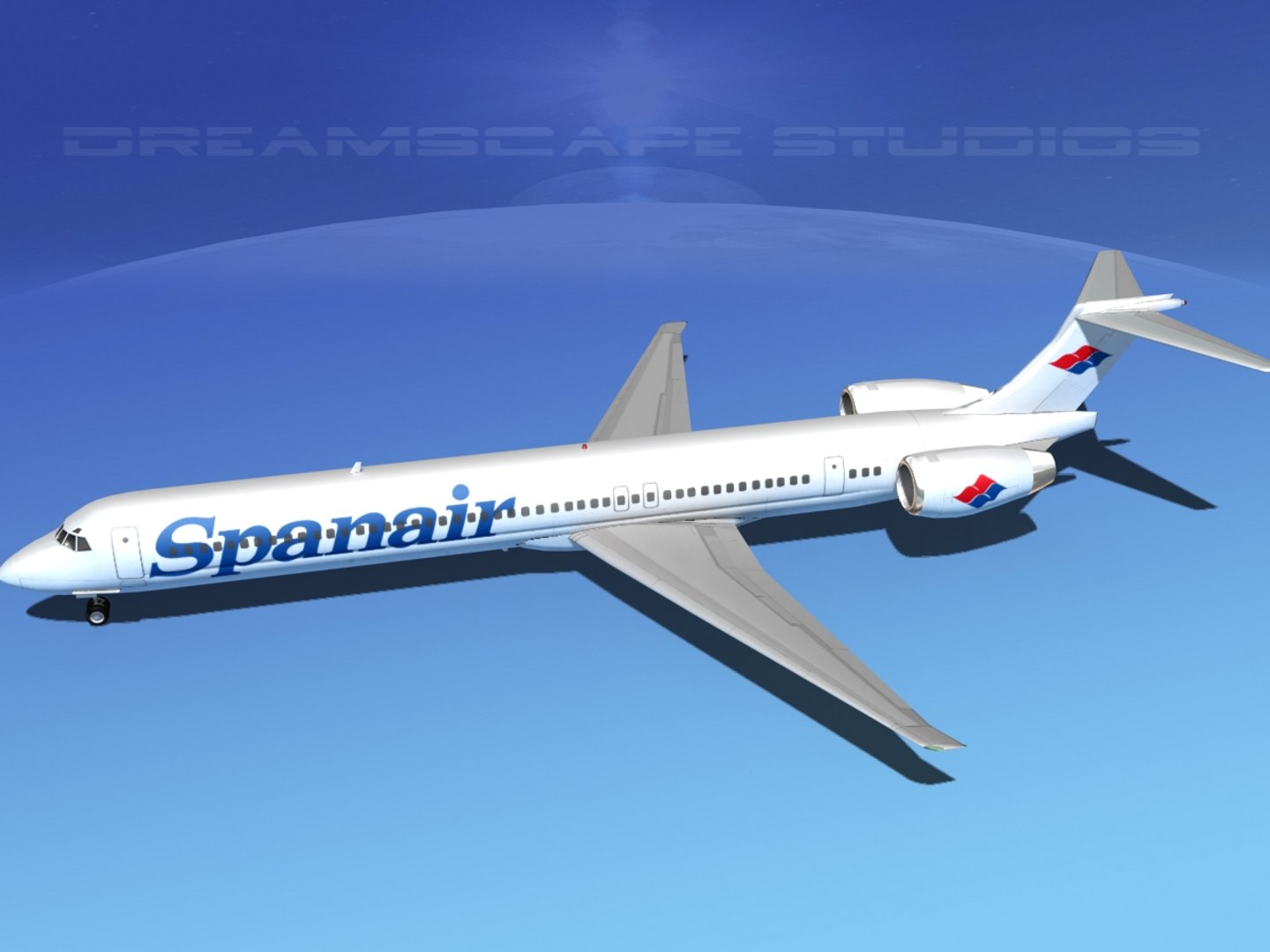 3d mcdonnell douglas md-80