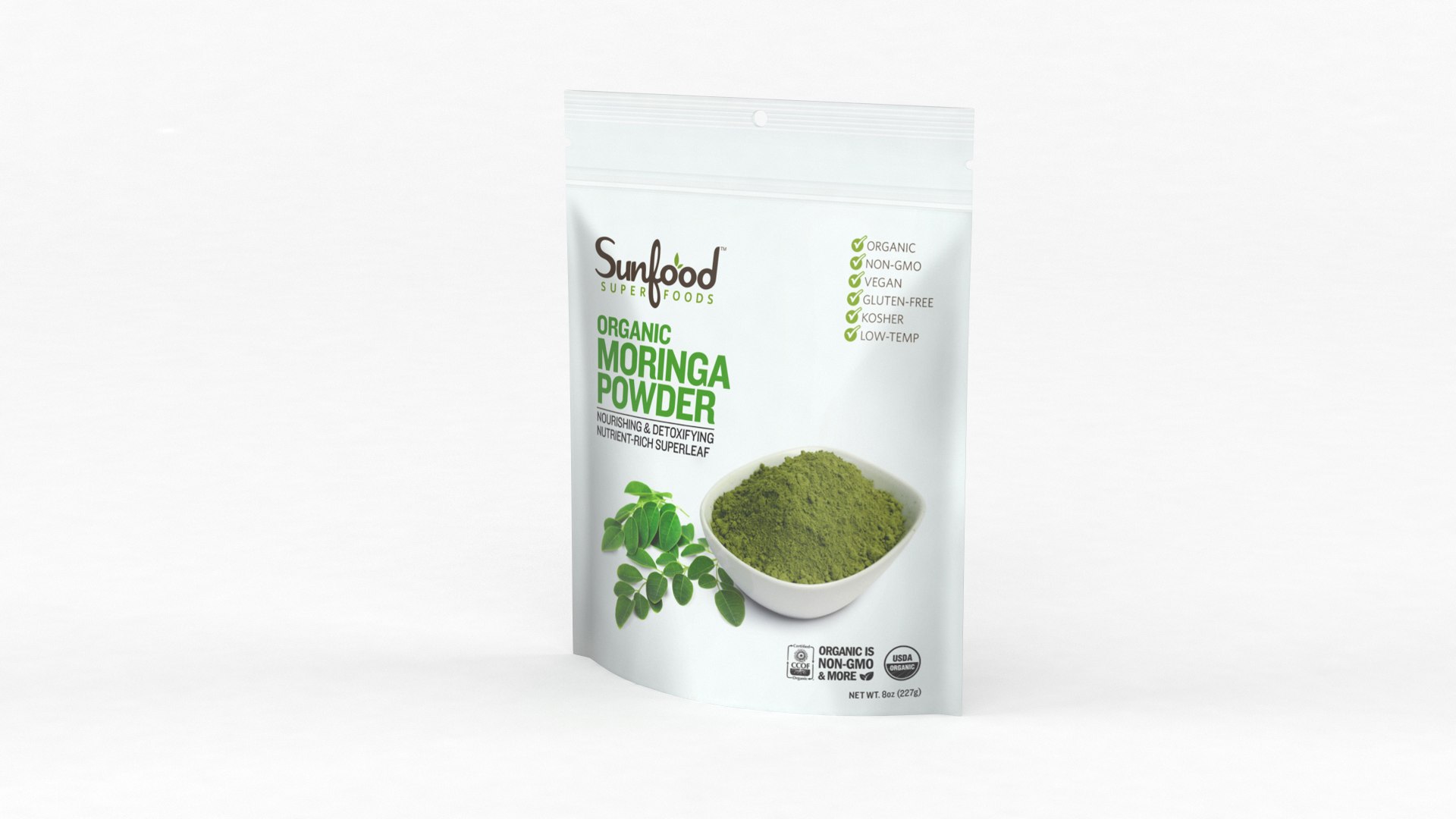 Sunfood Organic Moringa 3D Model - TurboSquid 1694805