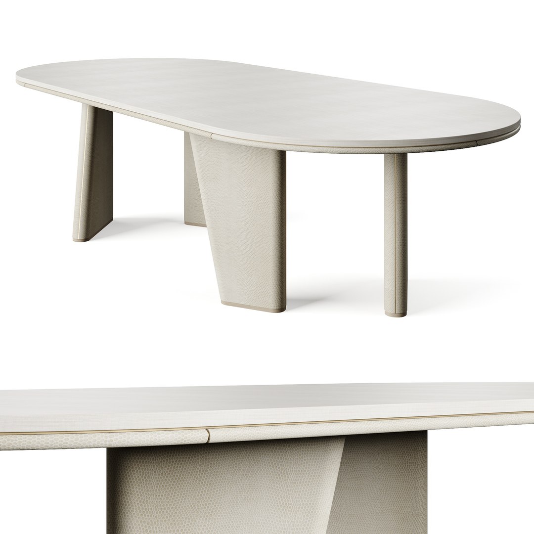 Frato TORTONA II Dining Table model - TurboSquid 2180927