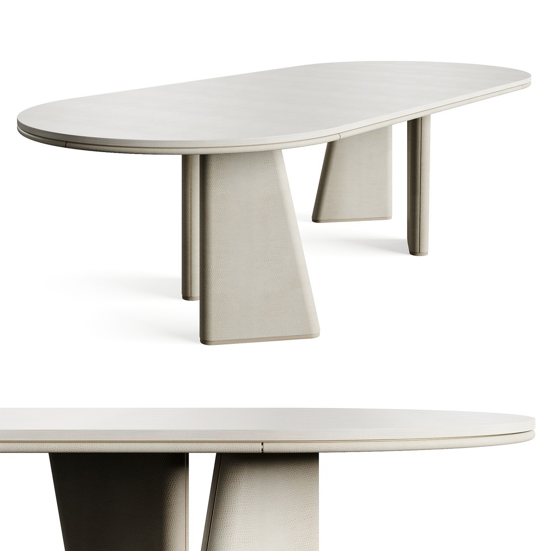 Frato TORTONA II Dining Table model - TurboSquid 2180927