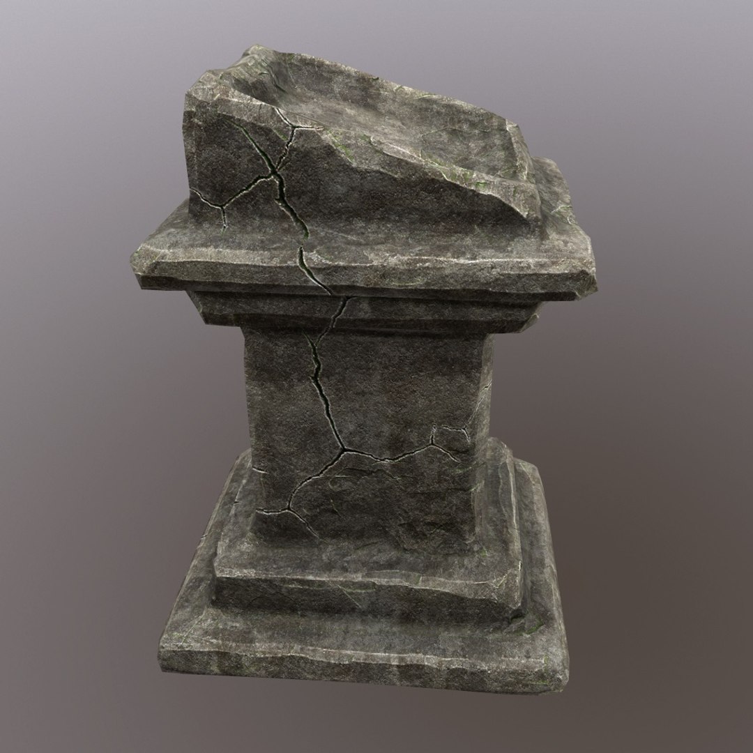 Lectern 3d Obj