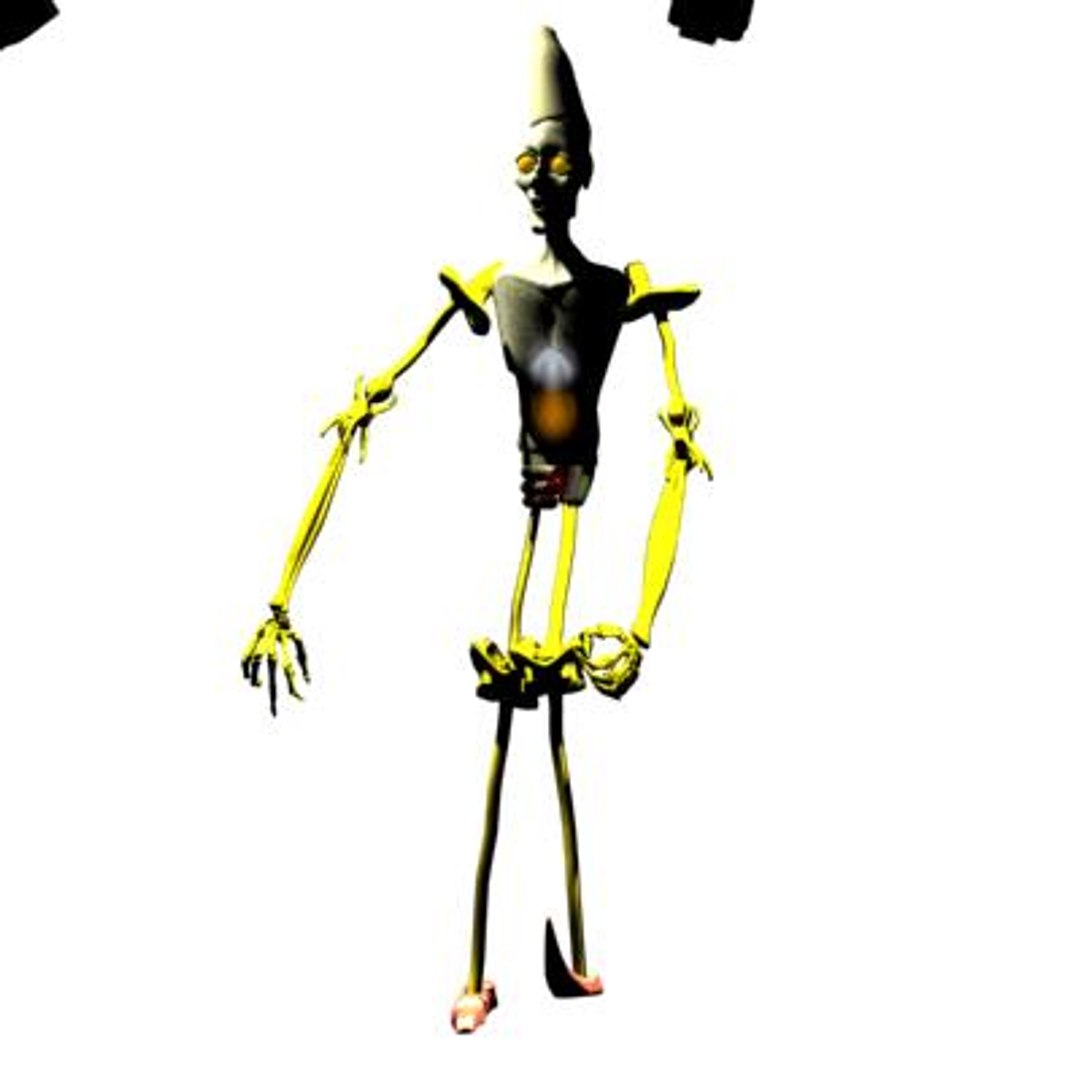 character mad 3d model