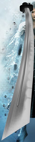 sword sephiroth advent 3d obj