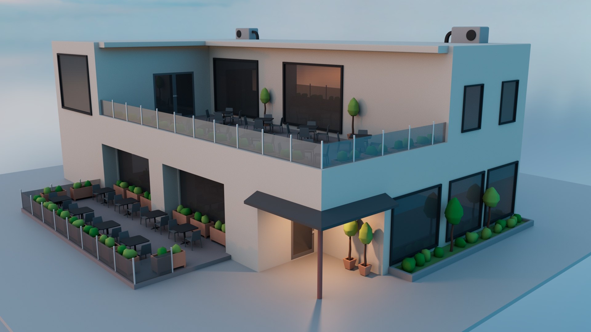 RESTAURANT Model - TurboSquid 2227387