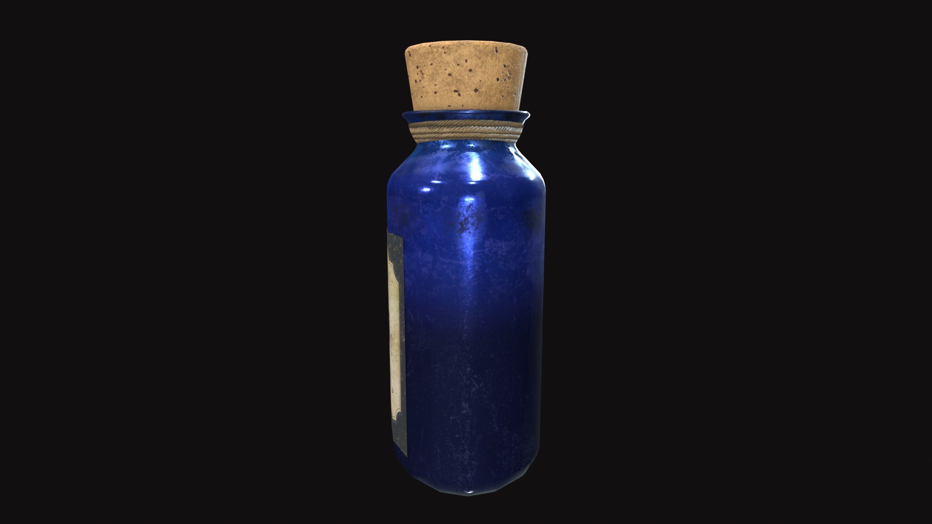 Medieval Bottle 01 V2 3D Model - TurboSquid 2325676