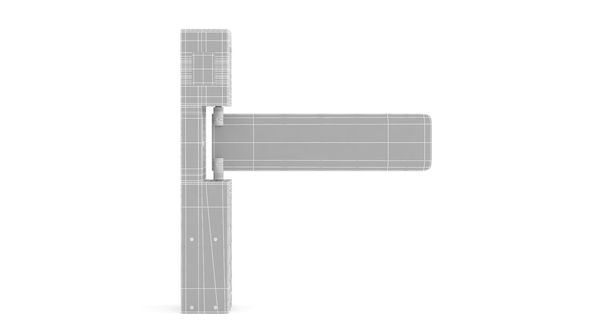 Turnstile Gate 3D Model - TurboSquid 2079769