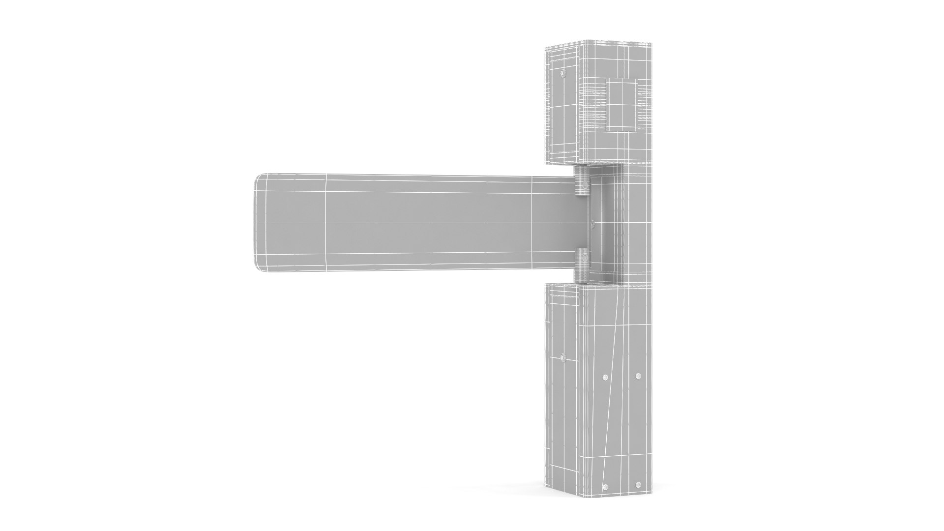 Turnstile Gate 3D Model - TurboSquid 2079769