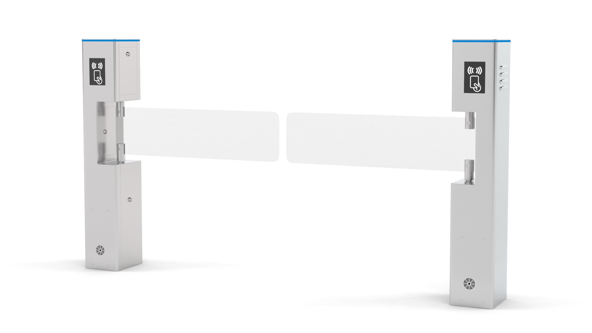 Turnstile Gate 3D Model - TurboSquid 2079769
