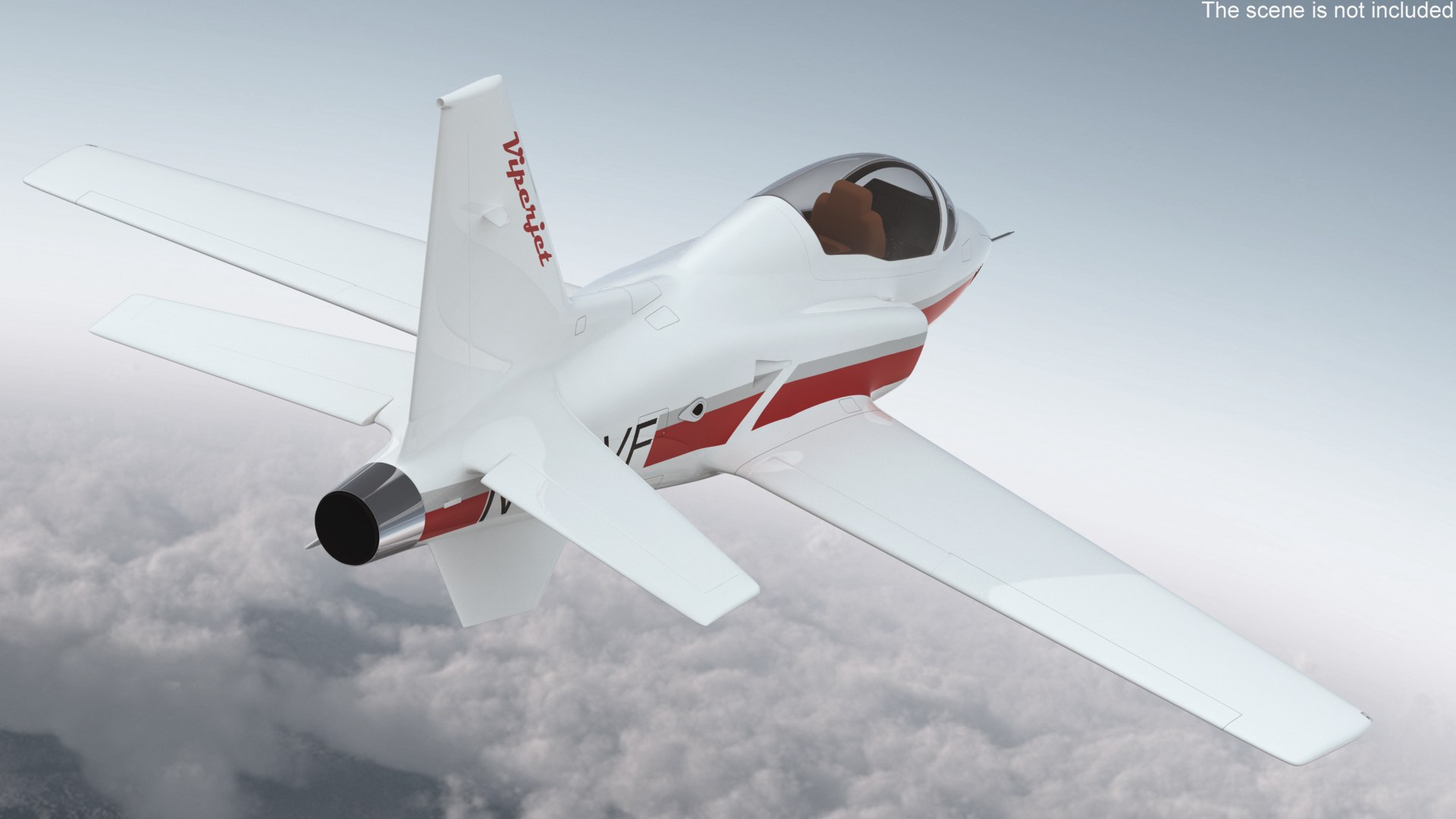 3D Private Jet ViperJet Rigged Model - TurboSquid 2226216