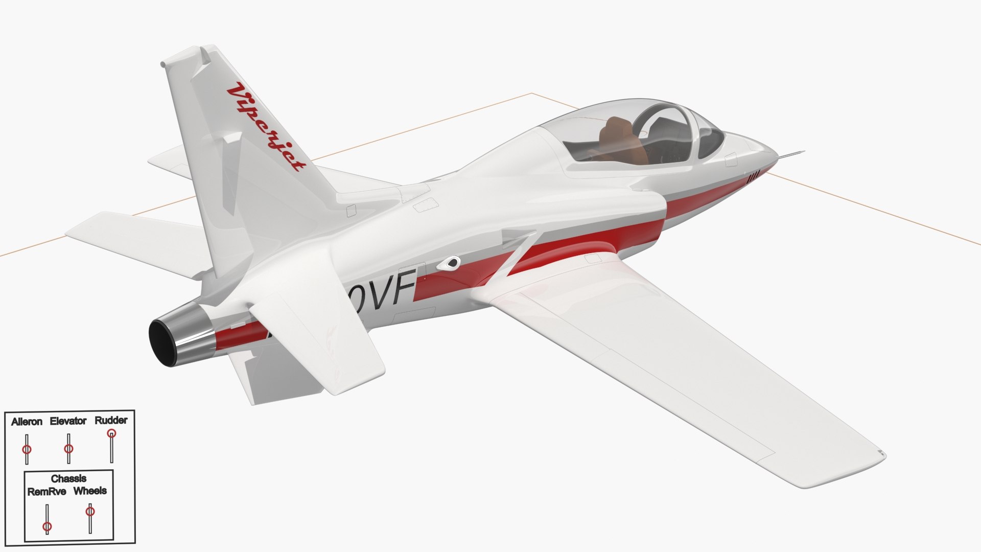 3D Private Jet ViperJet Rigged Model - TurboSquid 2226216