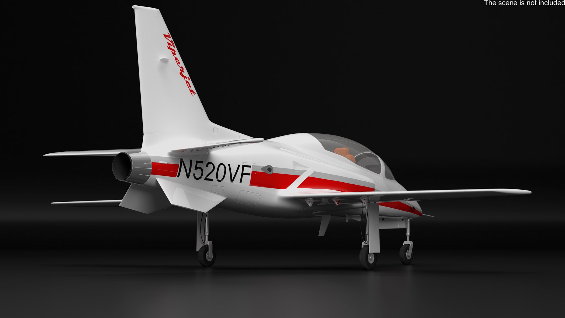 3D Private Jet ViperJet Rigged Model - TurboSquid 2226216