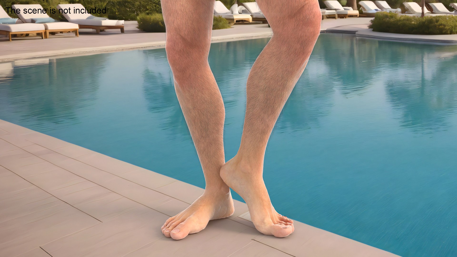 3D Model Realistic Human Male Legs Rigged - TurboSquid 2262524