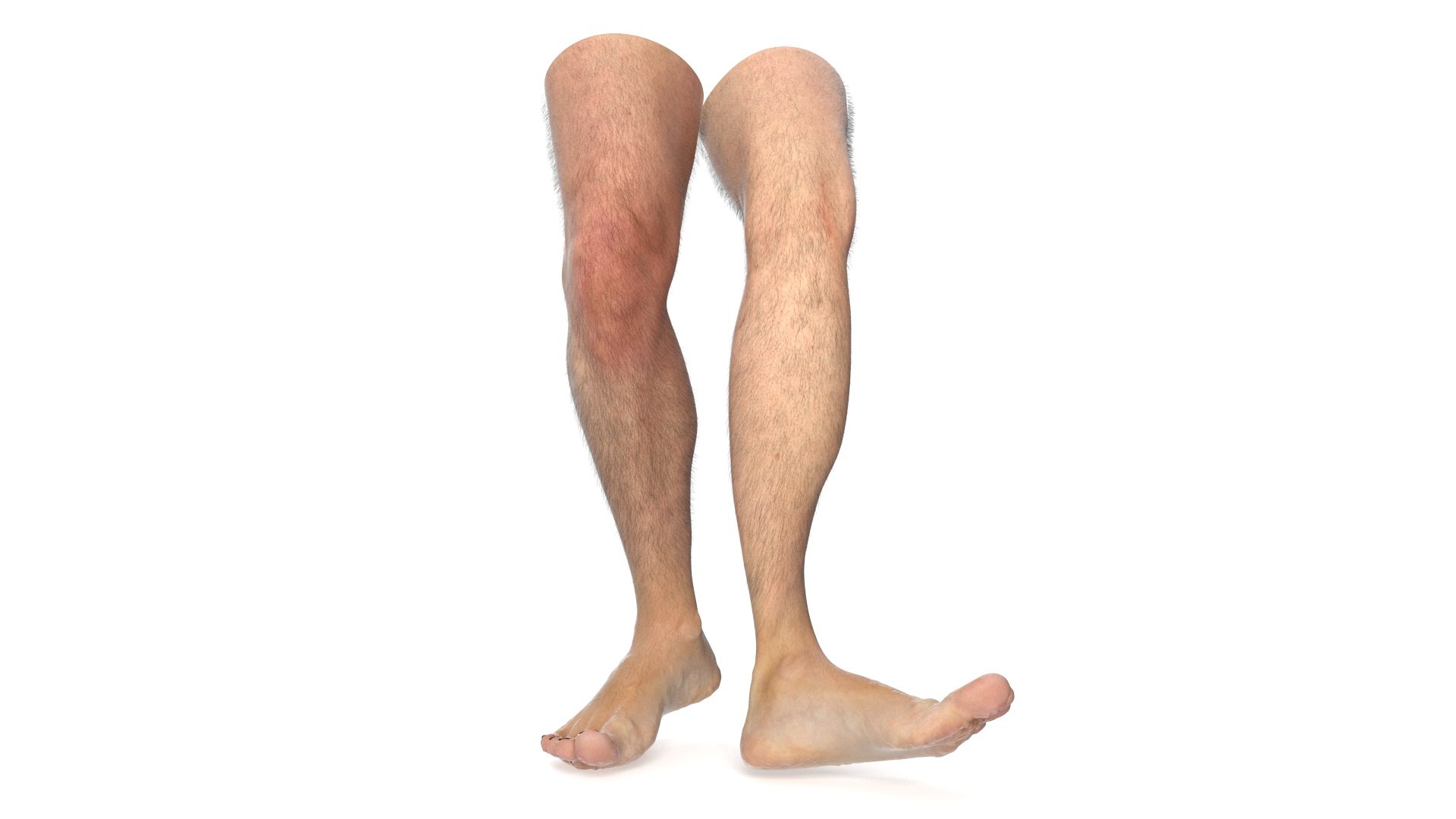 3D Model Realistic Human Male Legs Rigged - TurboSquid 2262524