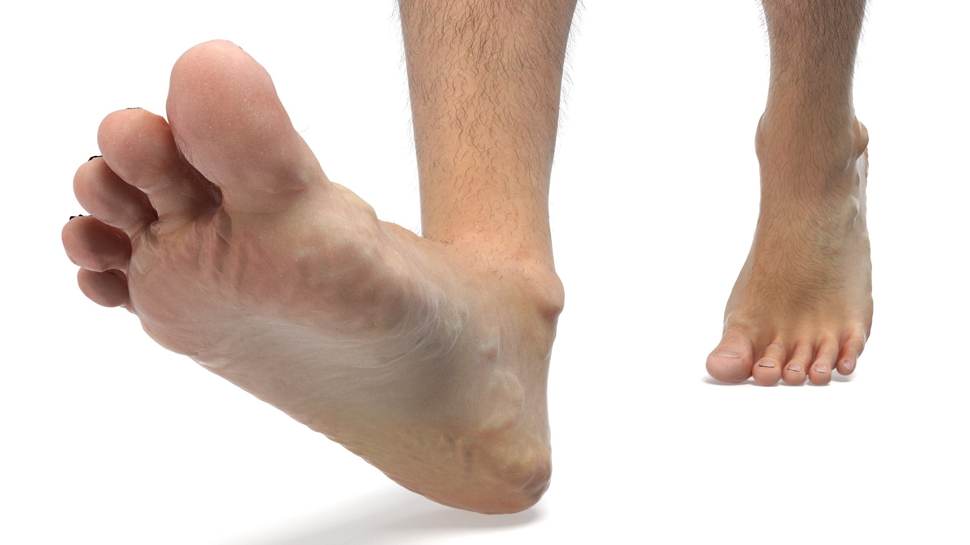 3D Model Realistic Human Male Legs Rigged - TurboSquid 2262524