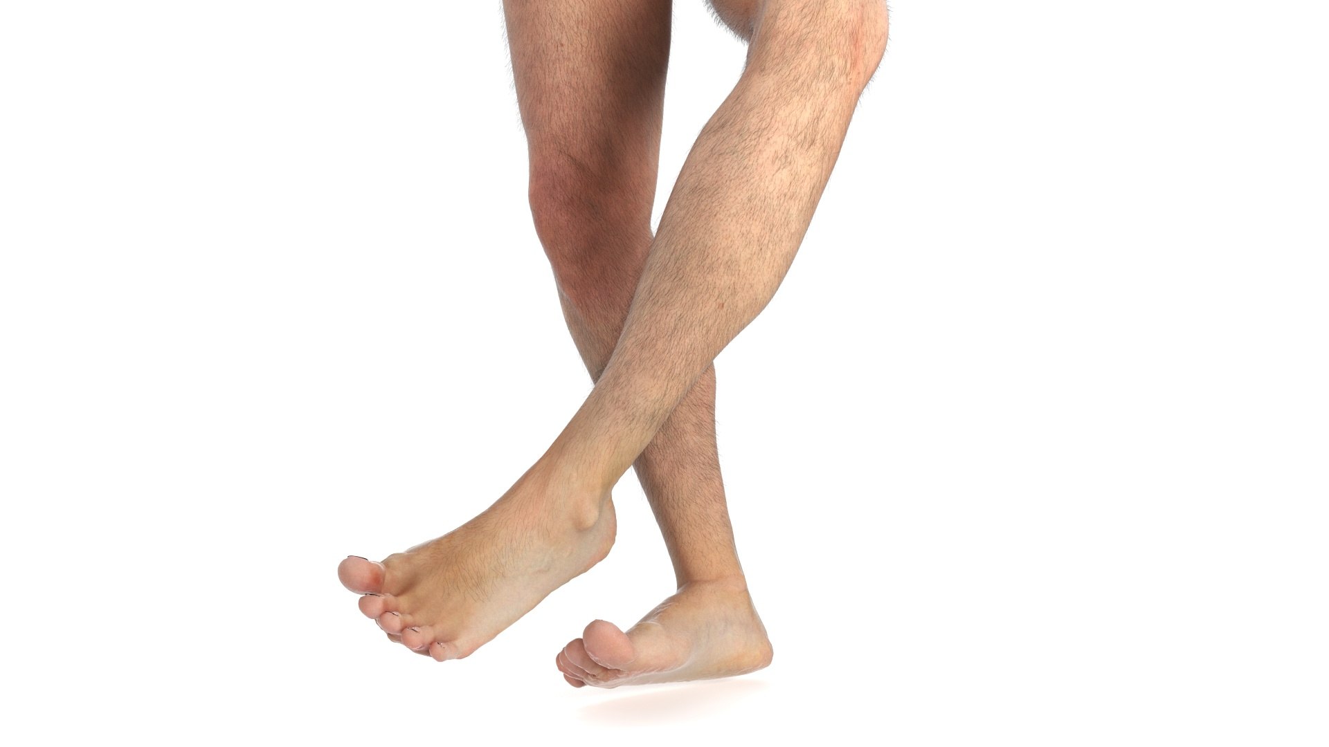 3D Model Realistic Human Male Legs Rigged - TurboSquid 2262524