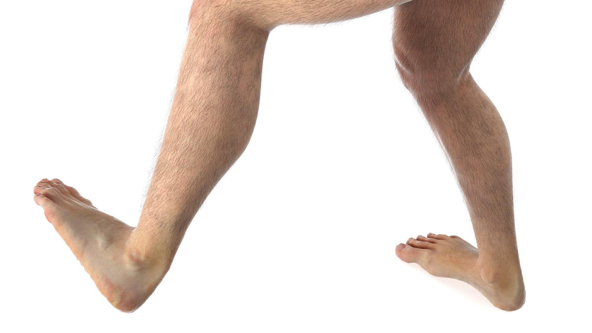 3D Model Realistic Human Male Legs Rigged - TurboSquid 2262524