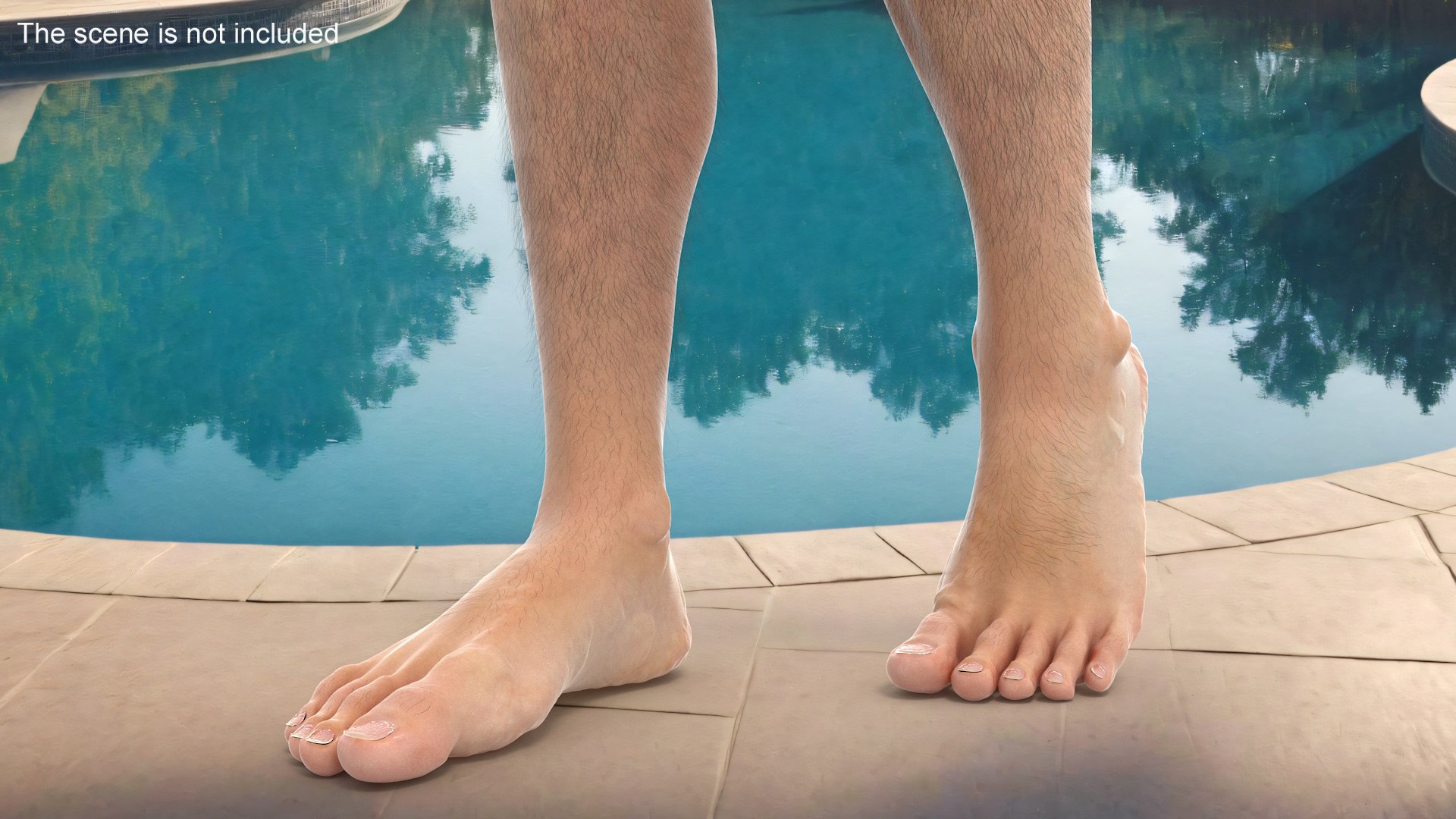 3D Model Realistic Human Male Legs Rigged - TurboSquid 2262524