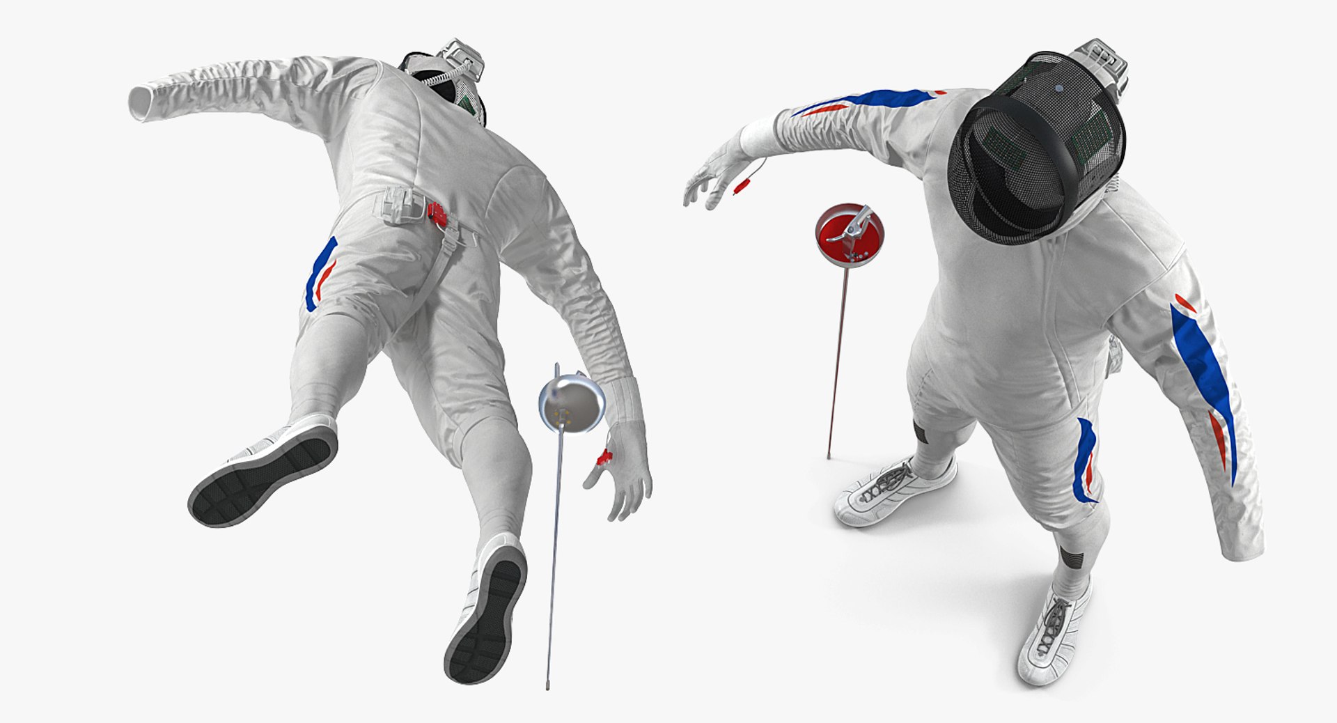 Fencer Suit Model - TurboSquid 1283872