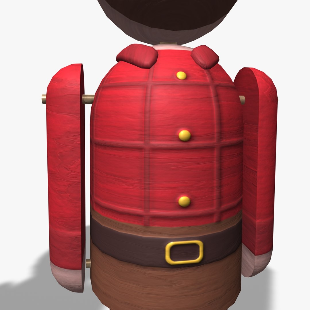 3d Model Wooden Toy Characters