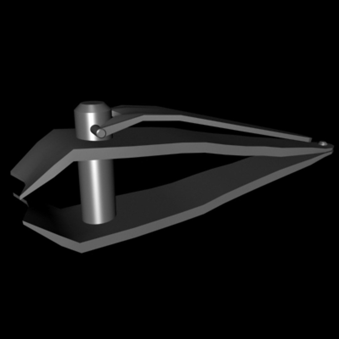 3d model nail clippers